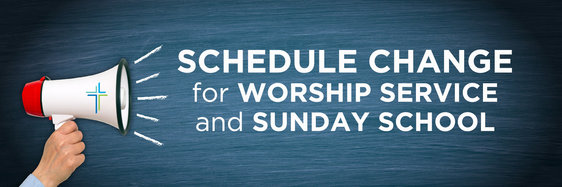 Sunday Schedule Change - Grace Presbyterian Church